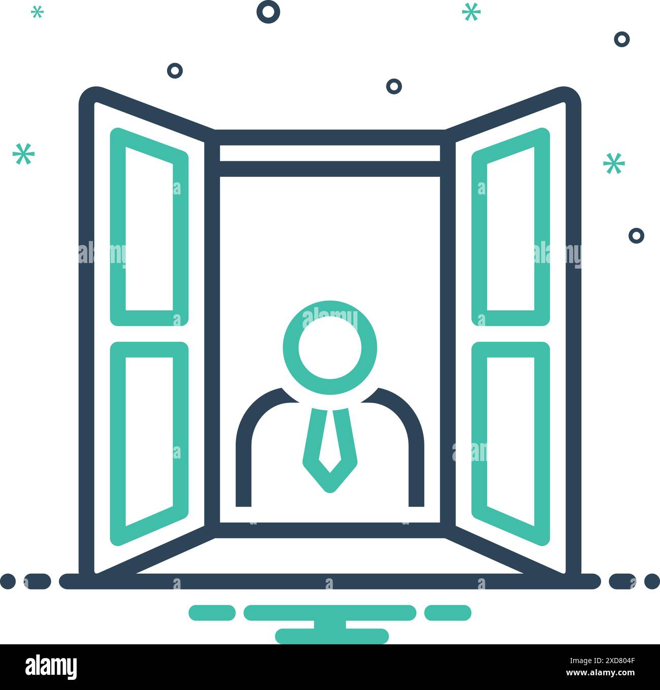 Icon for look,peep Stock Vector Image & Art - Alamy