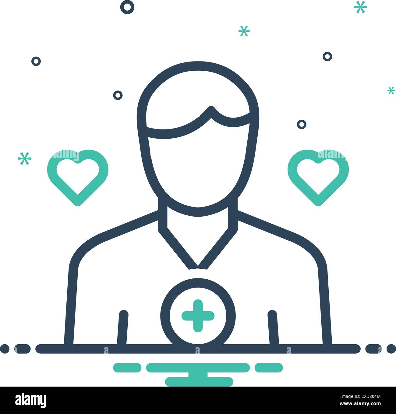 Icon for aide,assistant Stock Vector Image & Art - Alamy