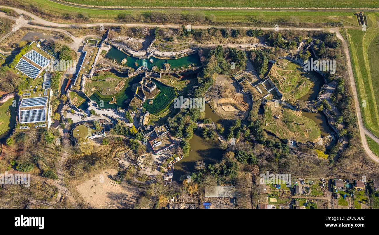 Aerial view, ZOOM Erlebniswelt, Zoo and animal park, Erlebniswelt ...