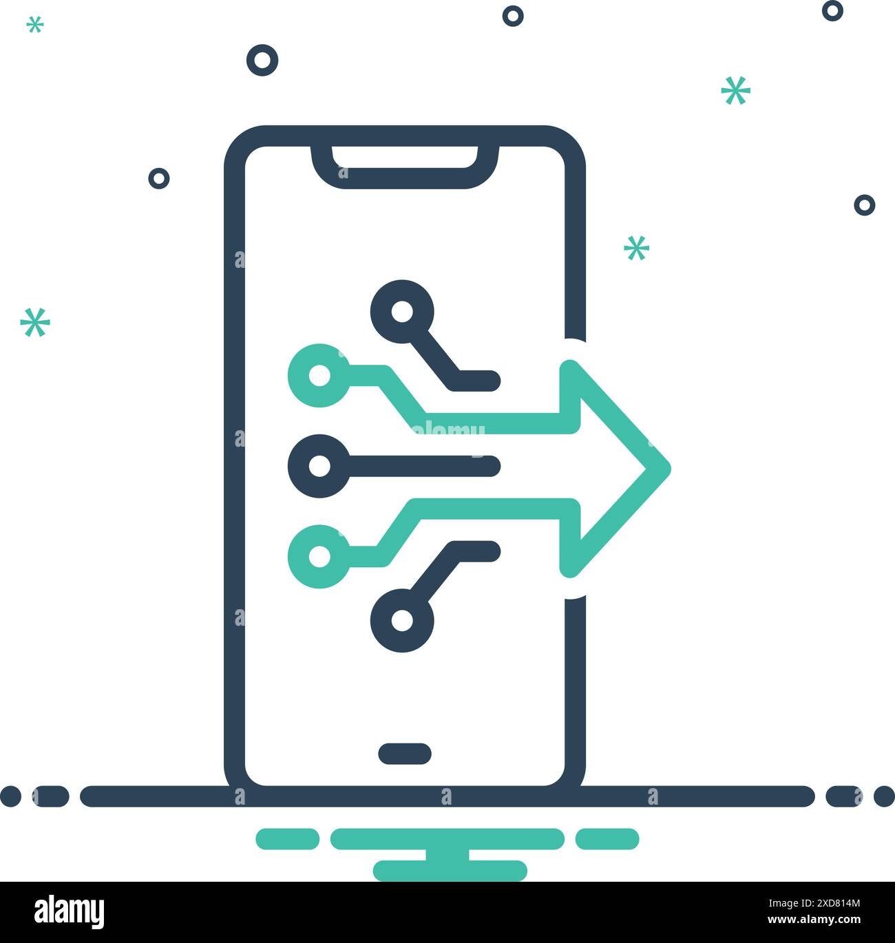 Icon for digital ,analog Stock Vector Image & Art - Alamy