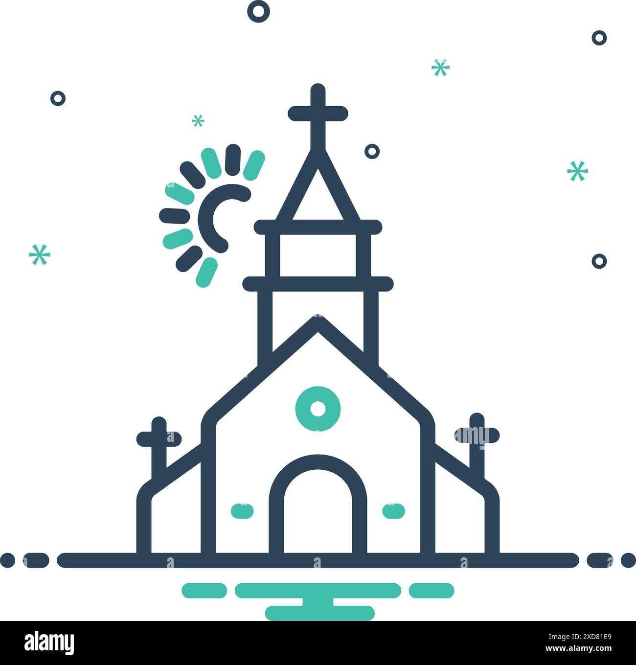 Icon for church,house of god Stock Vector Image & Art - Alamy