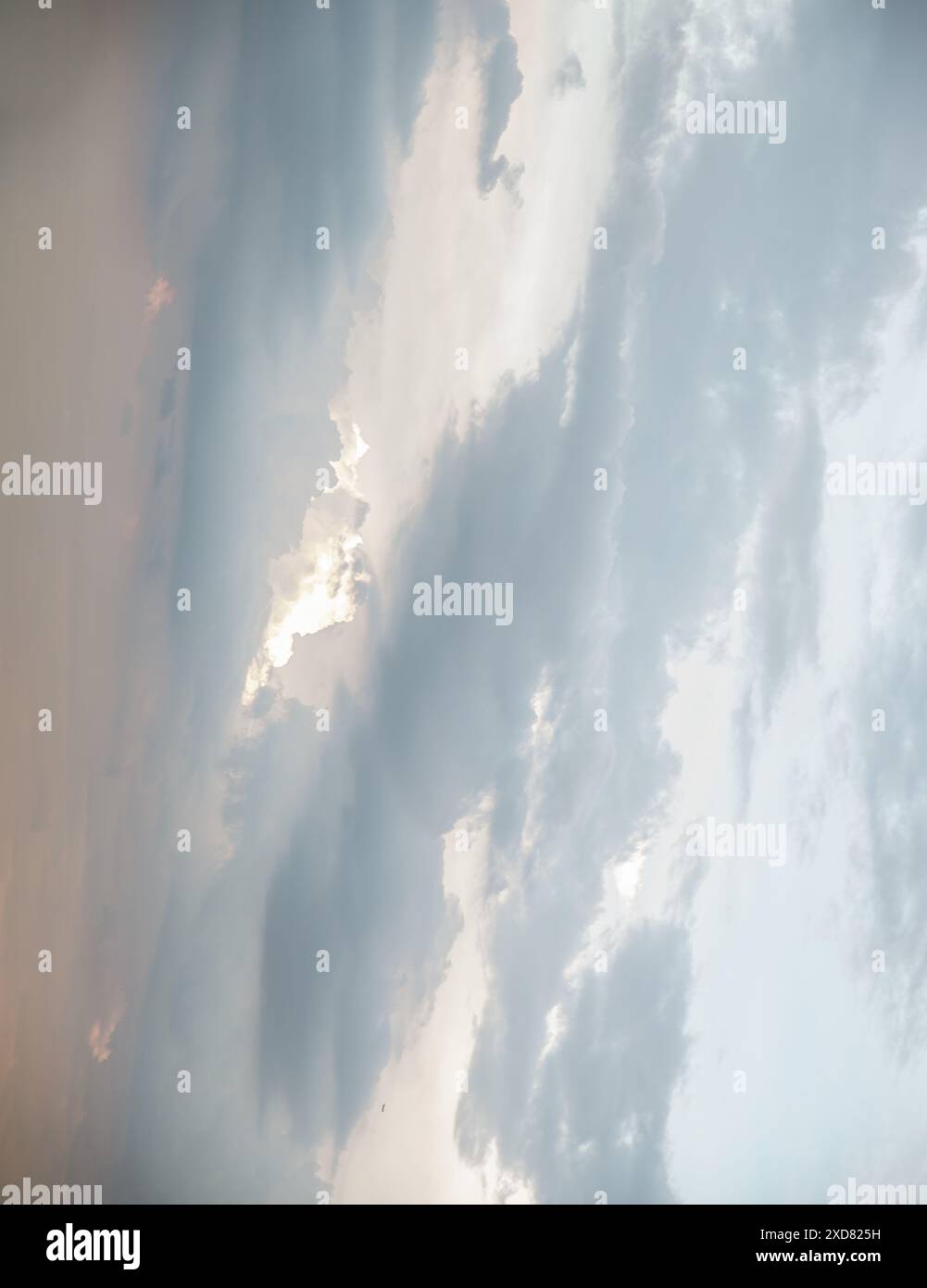 Fluffy clouds on Soft sky background for wallpaper and texture, Concept ...