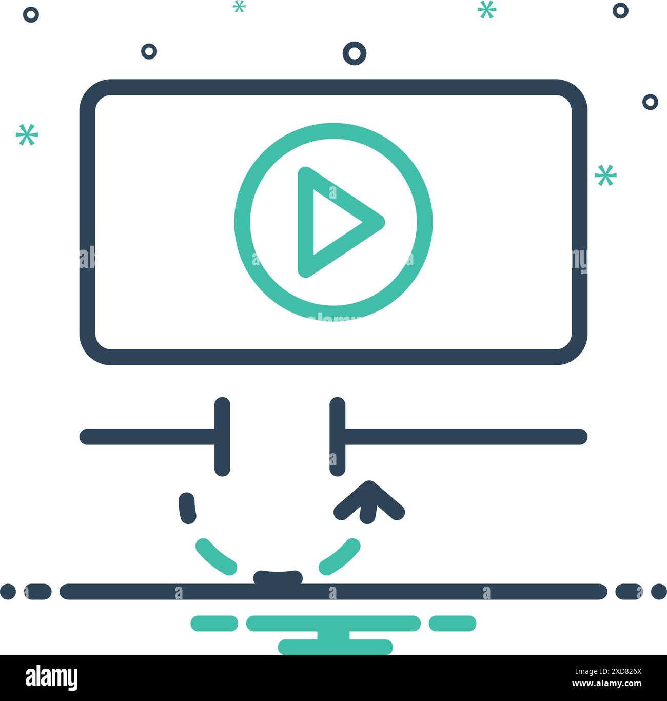 Into the skip Stock Vector Images - Alamy