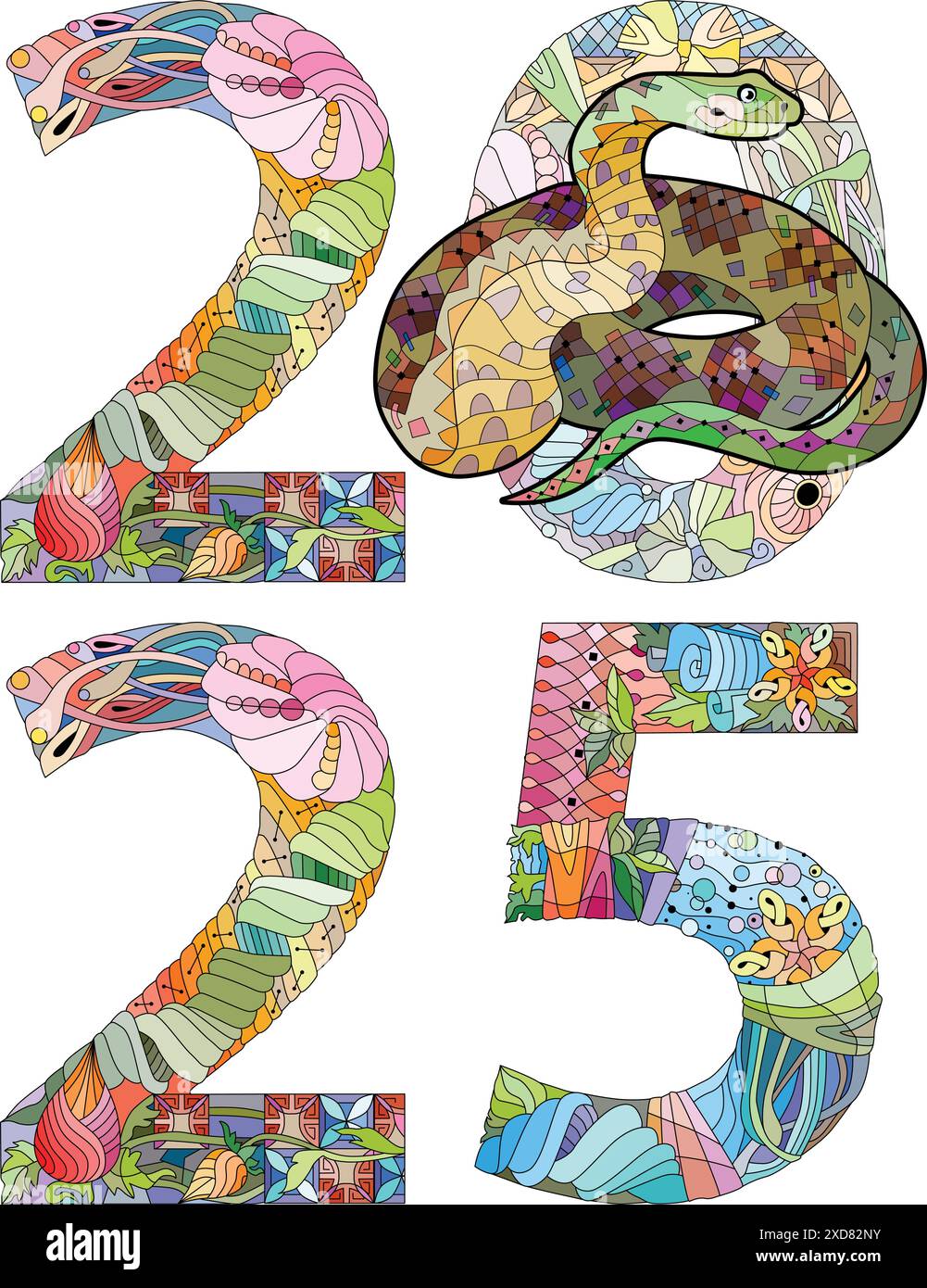 2025 snake hi-res stock photography and images - Alamy