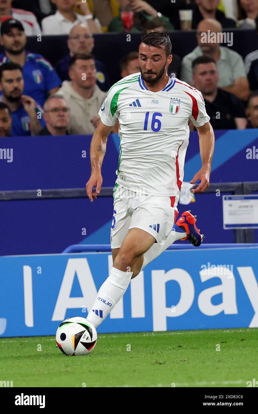 Gelsenkirchen, Germany 20.06.2024: Bryan Cristante of Italy during the ...