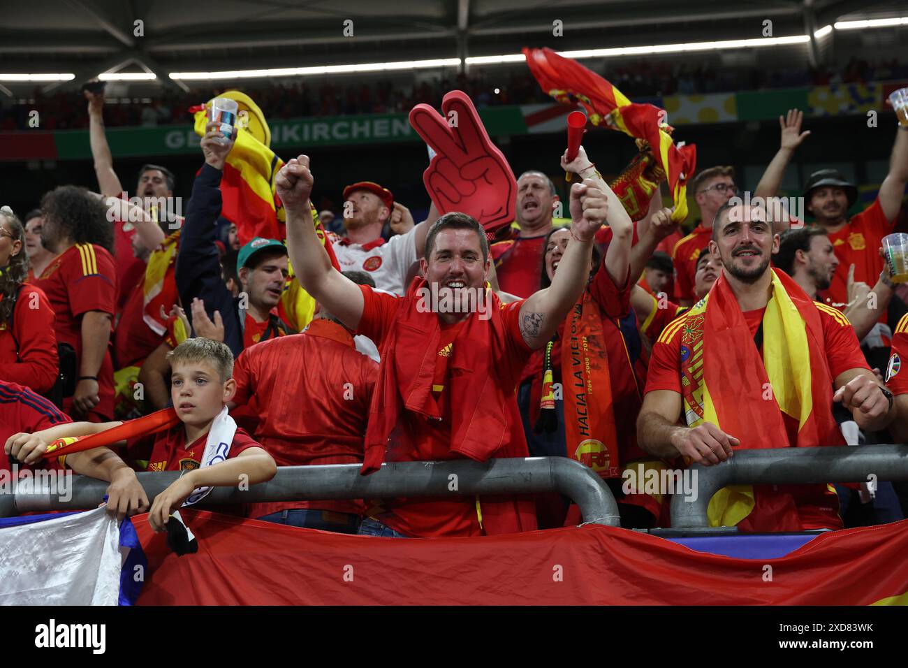 Gelsenkirchen: Gelsenkirchen, Germany. 20th June, 2024. Spanish ...