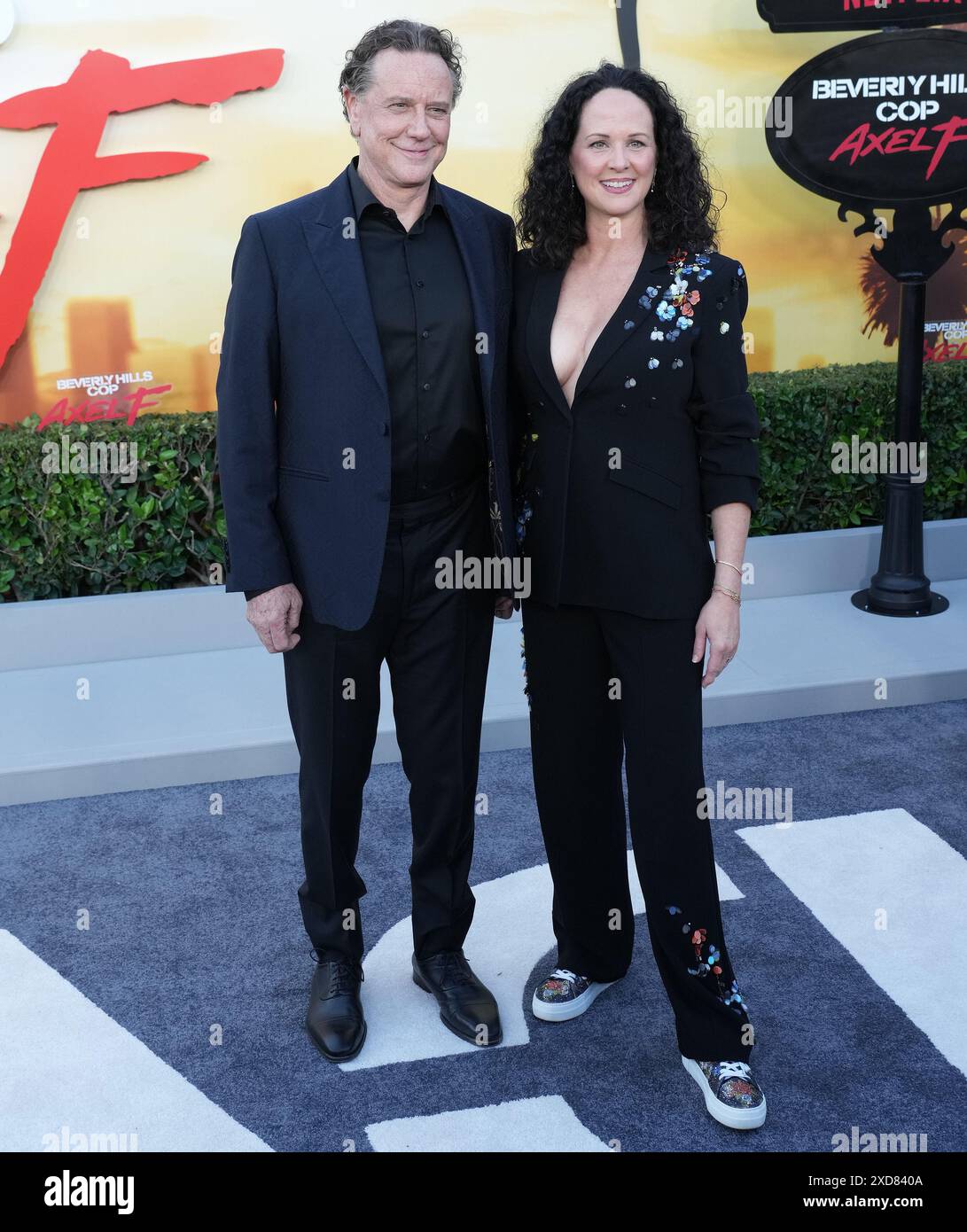 Los Angeles, USA. 20th June, 2024. (L-R) Judge Reinhold and Amy ...