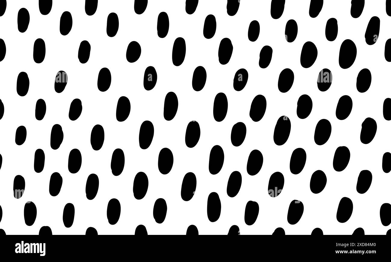 Simple background with small dashes. Seamless vector pattern. Hand ...