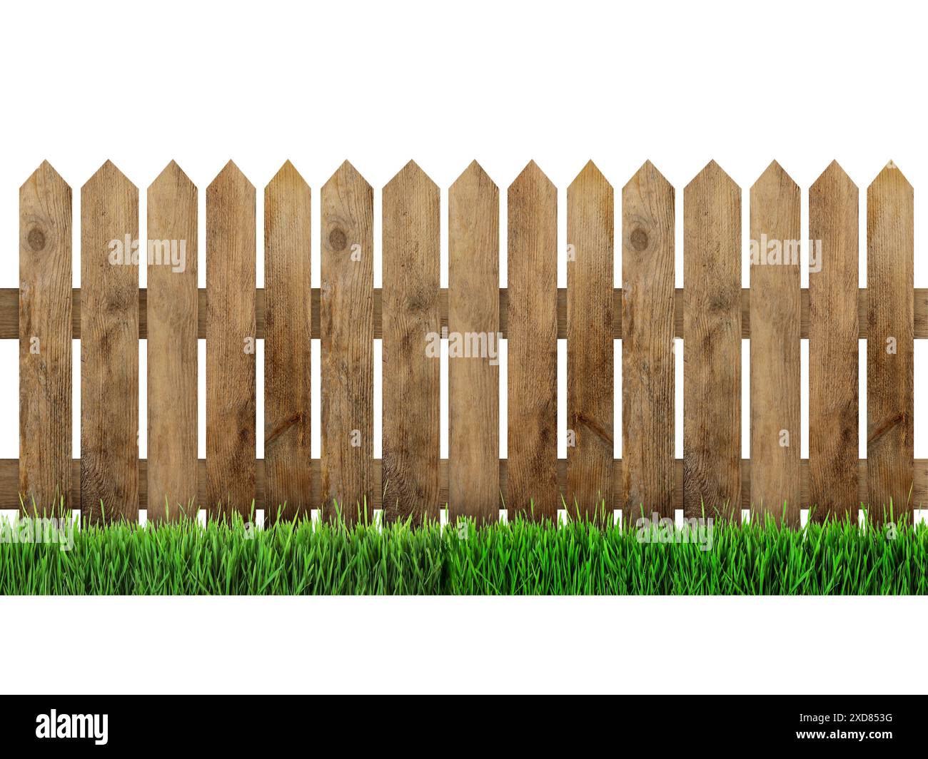 Farm house on green grass Cut Out Stock Images & Pictures - Alamy
