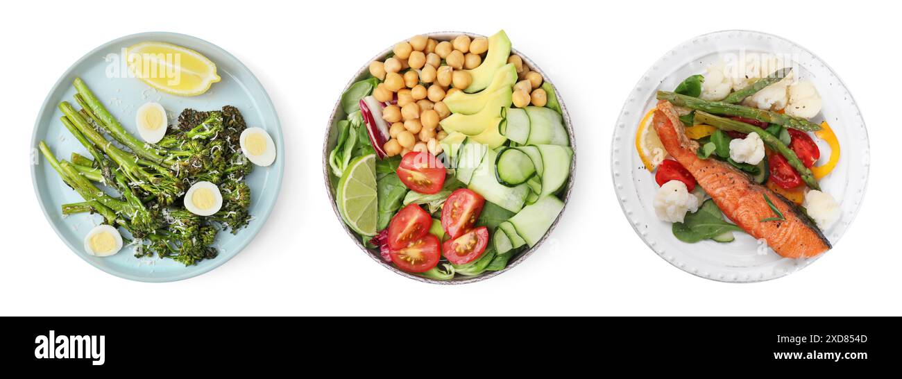 Various meals on plates hi-res stock photography and images - Alamy