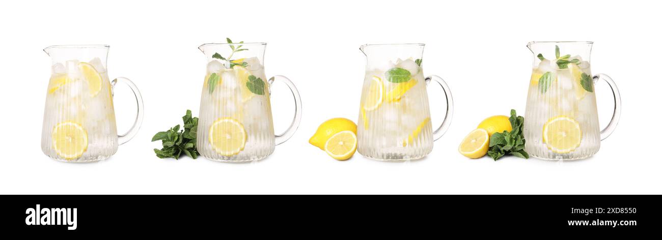 Lemonade glassware Cut Out Stock Images & Pictures - Alamy
