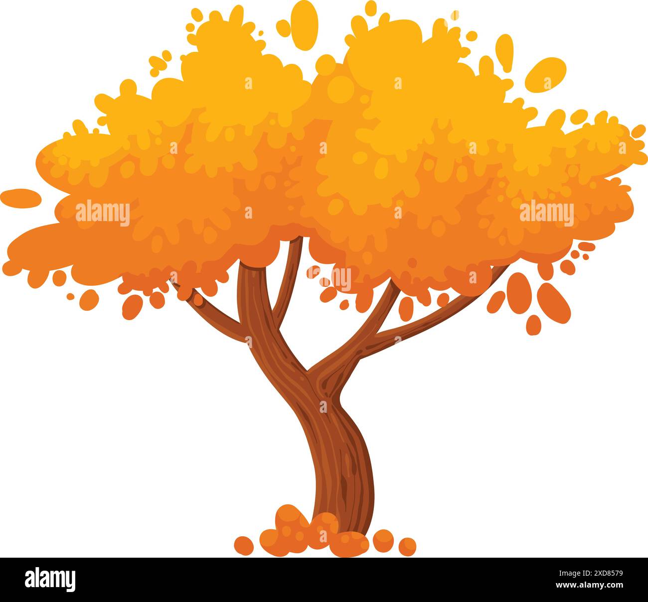 Fall foliage color moss Stock Vector Images - Alamy