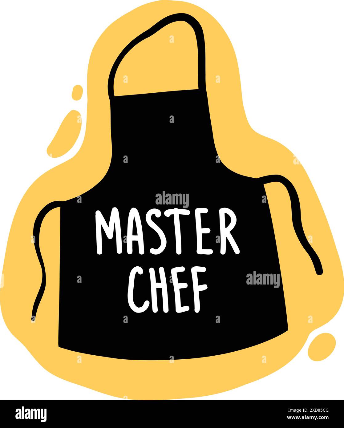 Cooking food lettering Master Chef. Kitchen badge logo, baking food ...