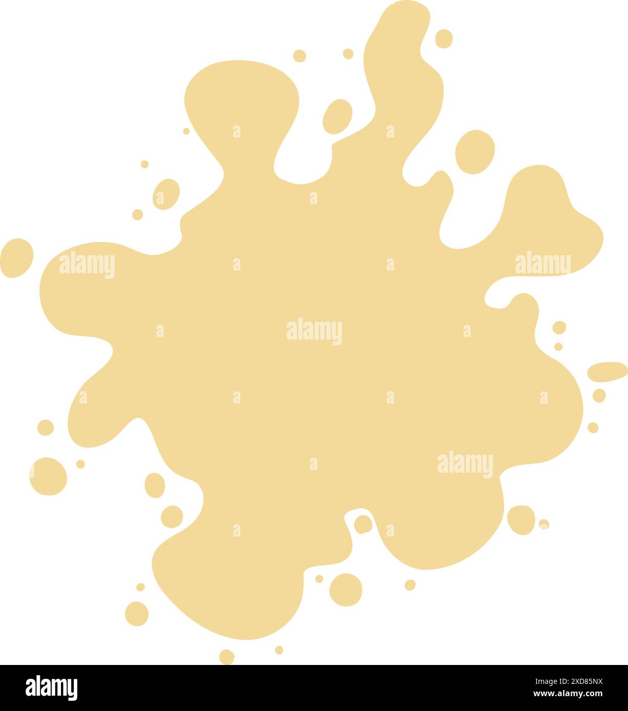 Color paint splatter. Colorful ink stain, abstract paint splash and wet ...