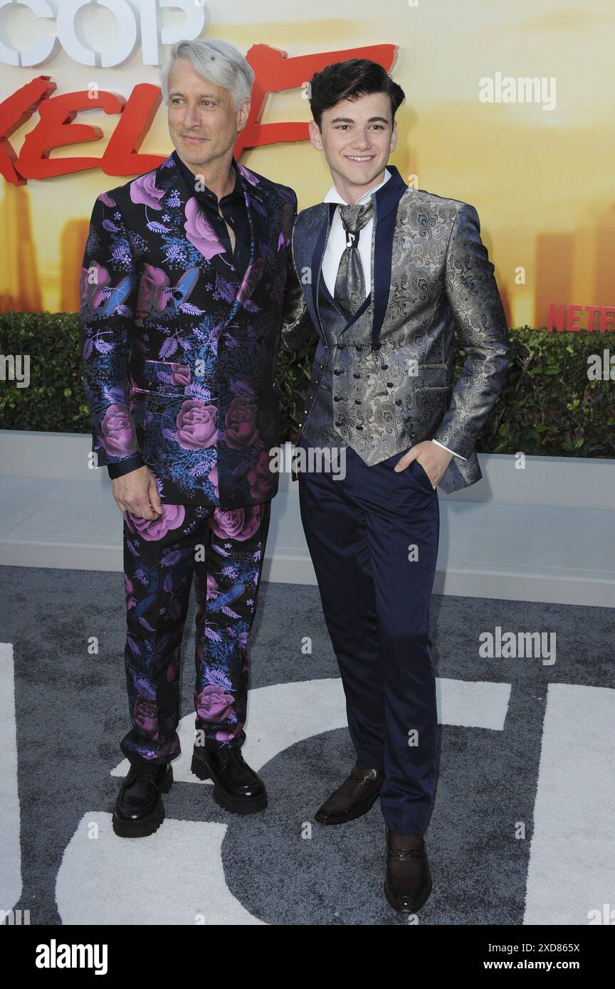 Ca. 20th June, 2024. Bronson Pinchot, Alexander James Rodriguez at ...