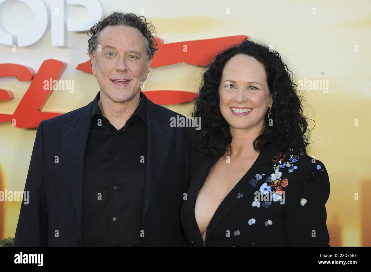 Judge Reinhold, Amy Reinhold at arrivals for BEVERLY HILLS COP: AXEL F Premiere, The Wallis ...