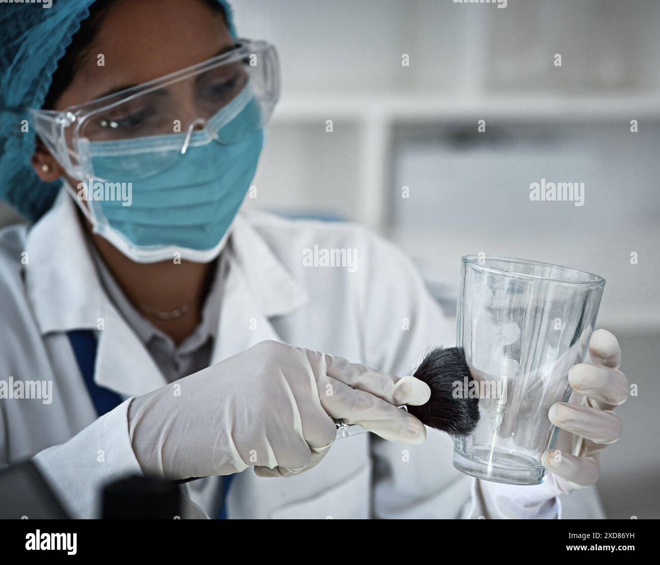 Fingerprint on glass hi-res stock photography and images - Alamy
