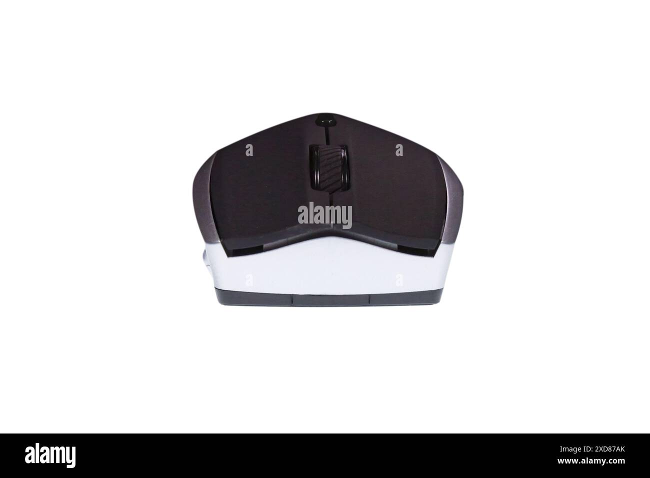 Closeup of wireless computer mouse isolated on white background Stock ...