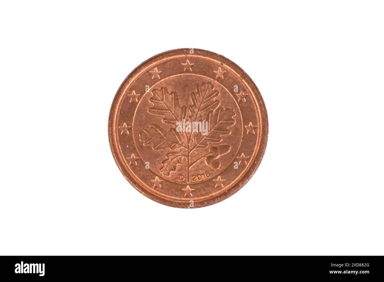 1 euro cent Cut Out Stock Images & Pictures - Alamy