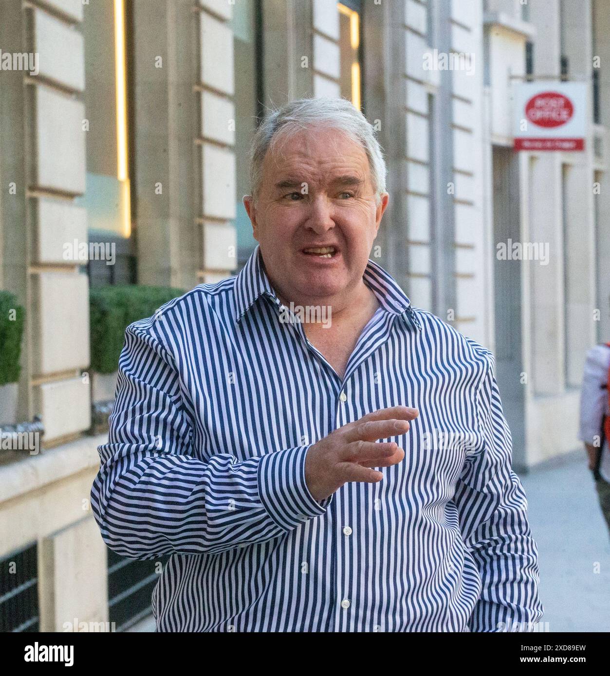 London, England, UK. 21st June, 2024. GEORGE THOMSON - former general ...