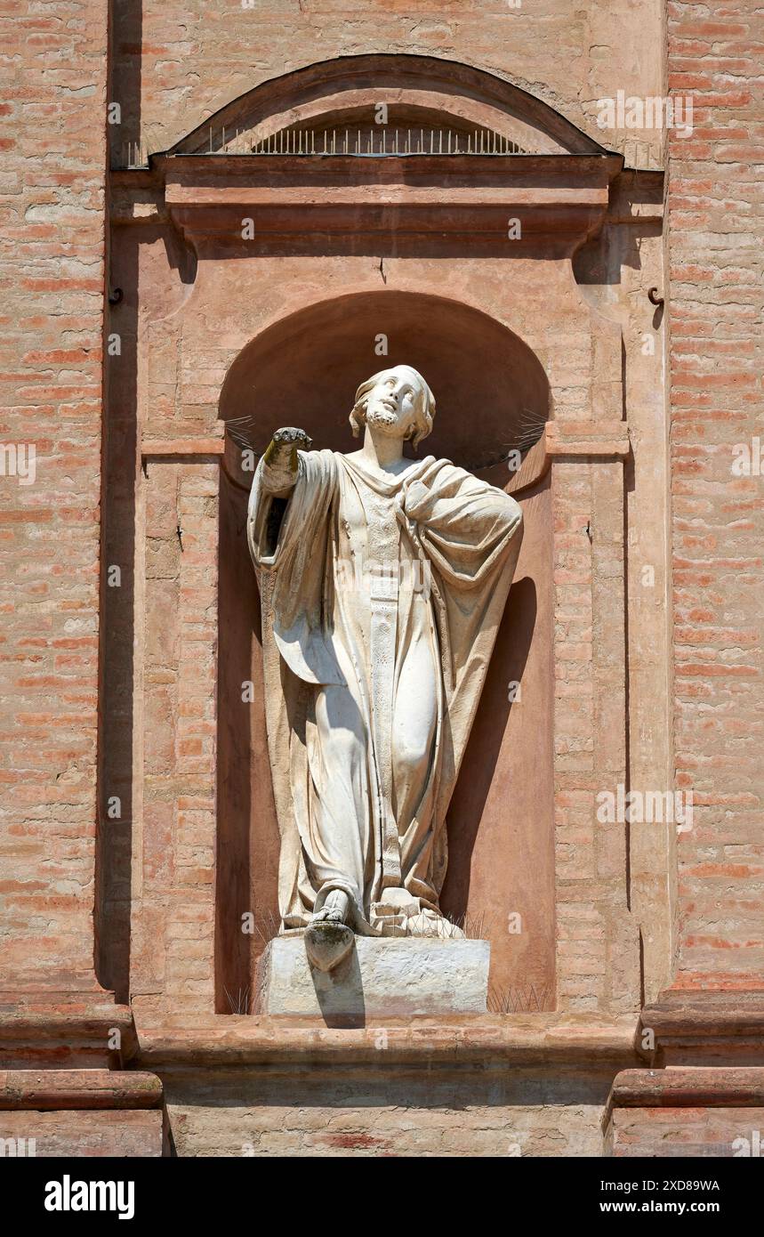 Madonna Immacolata - marmo - Antonio Ilarioni - 1858 - Novellara (Re ...