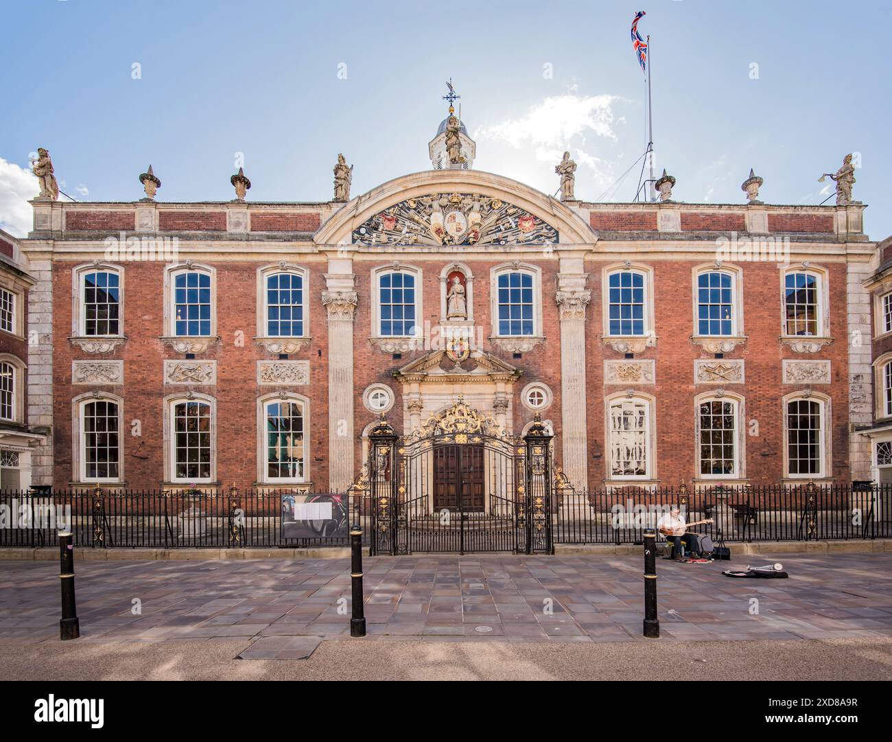 The magnificent Guildhall building in High St, Worcester ...