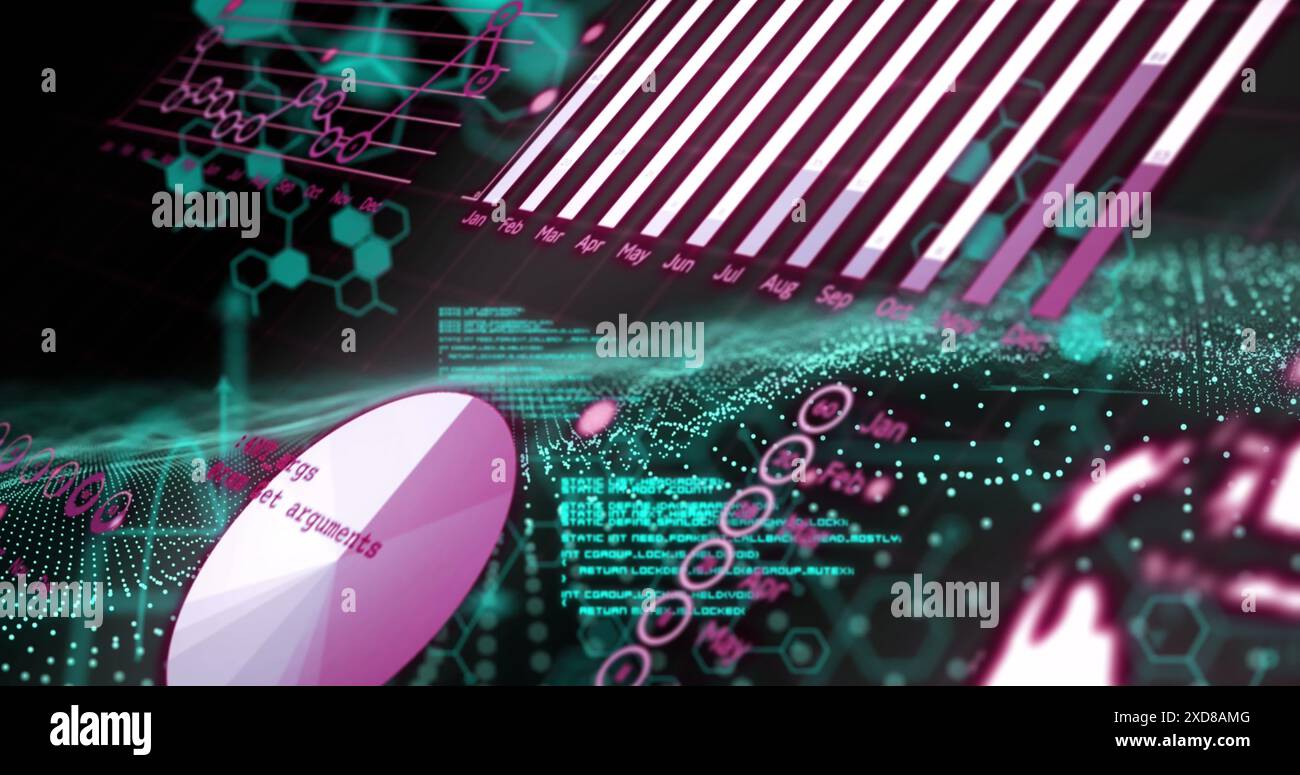 Image of statistics and data processing Stock Photo - Alamy