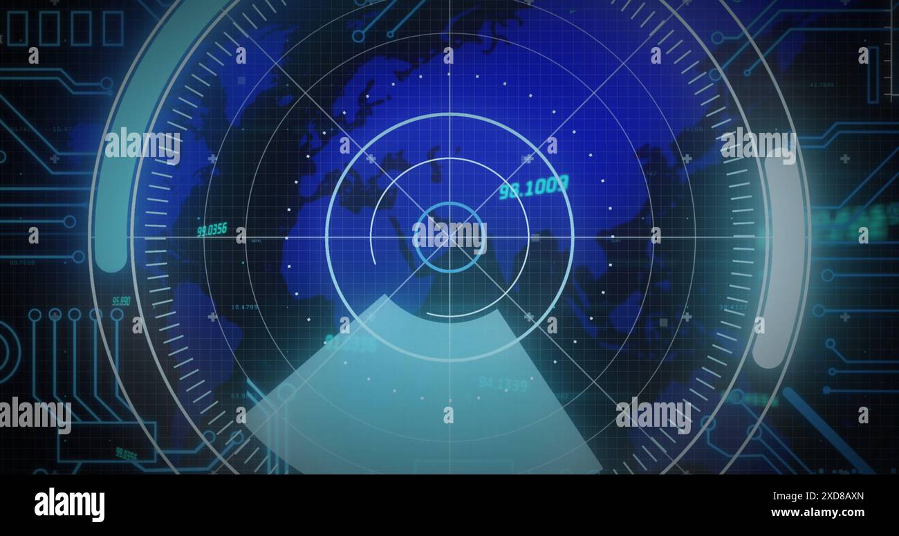 Microprocessor connections map hi-res stock photography and images - Alamy