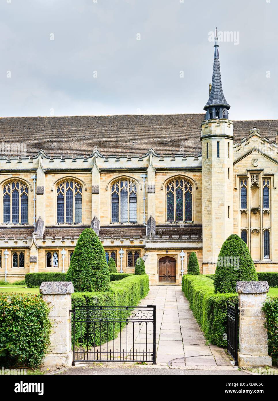 Christian chapel at the public (private) school in Oundle, England ...
