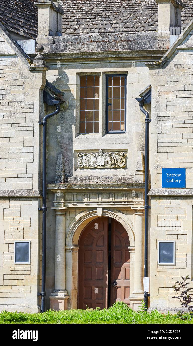 Yarrow Gallery at the public (private) school in Oundle, England Stock ...