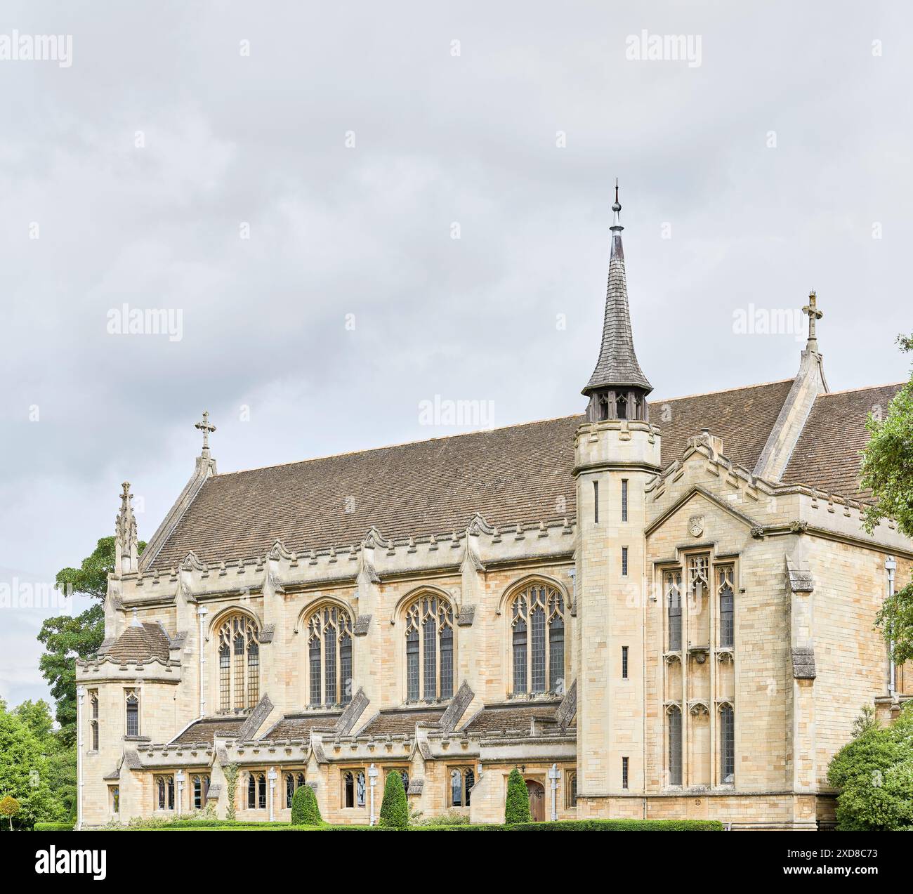 Christian chapel at the public (private) school in Oundle, England ...