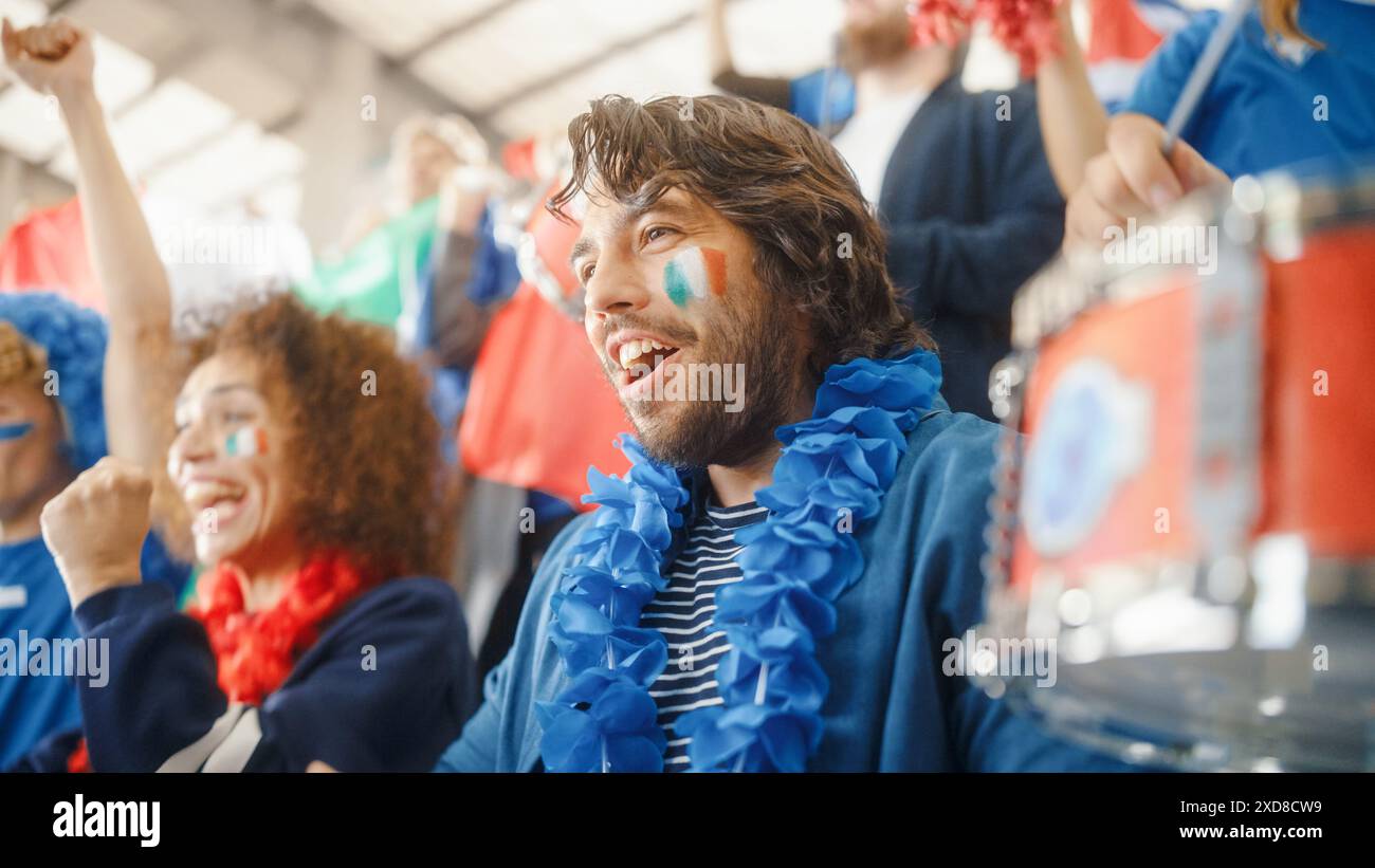 Italy football stadium tribune hi-res stock photography and images - Alamy