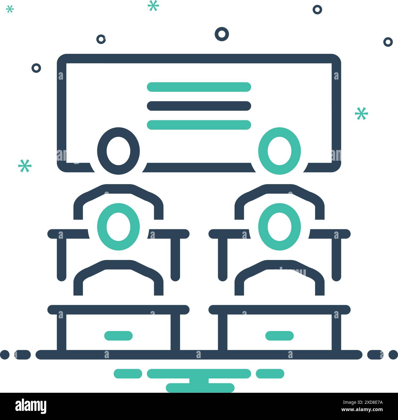 Icon for classroom,lecture room Stock Vector Image & Art - Alamy