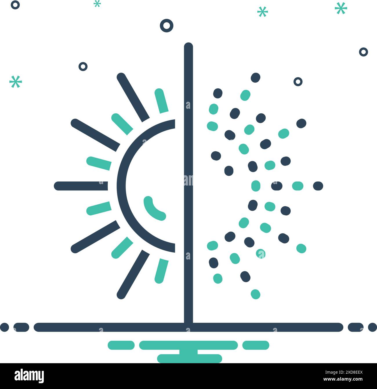 Icon for disappear,sun Stock Vector Image & Art - Alamy