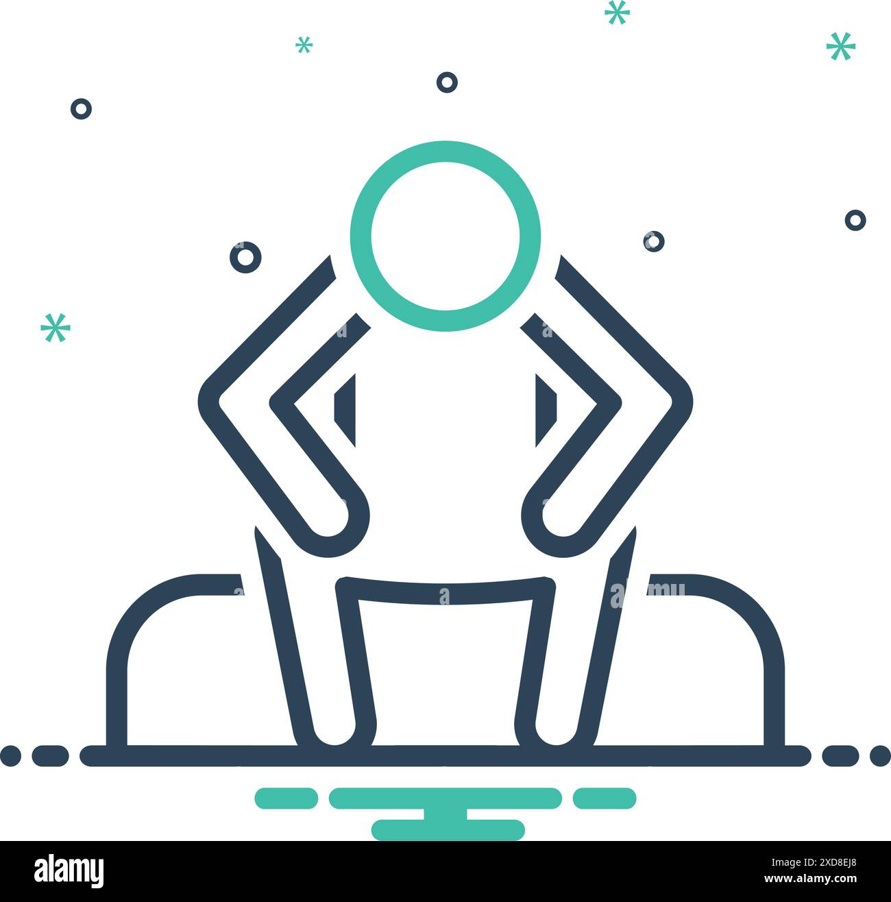 Alone lonesome single Stock Vector Images - Alamy