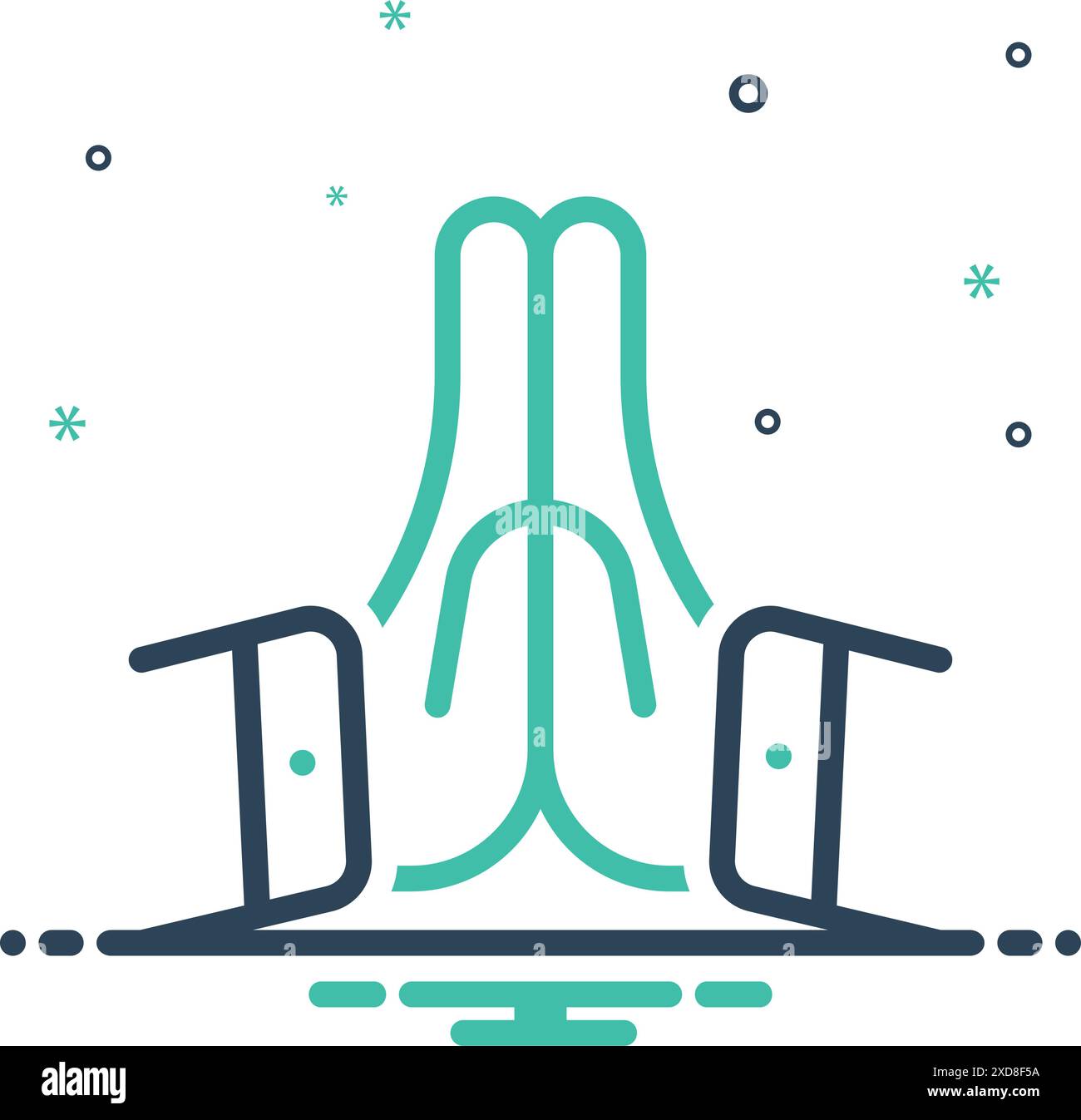 Icon for please hand Stock Vector Image & Art - Alamy