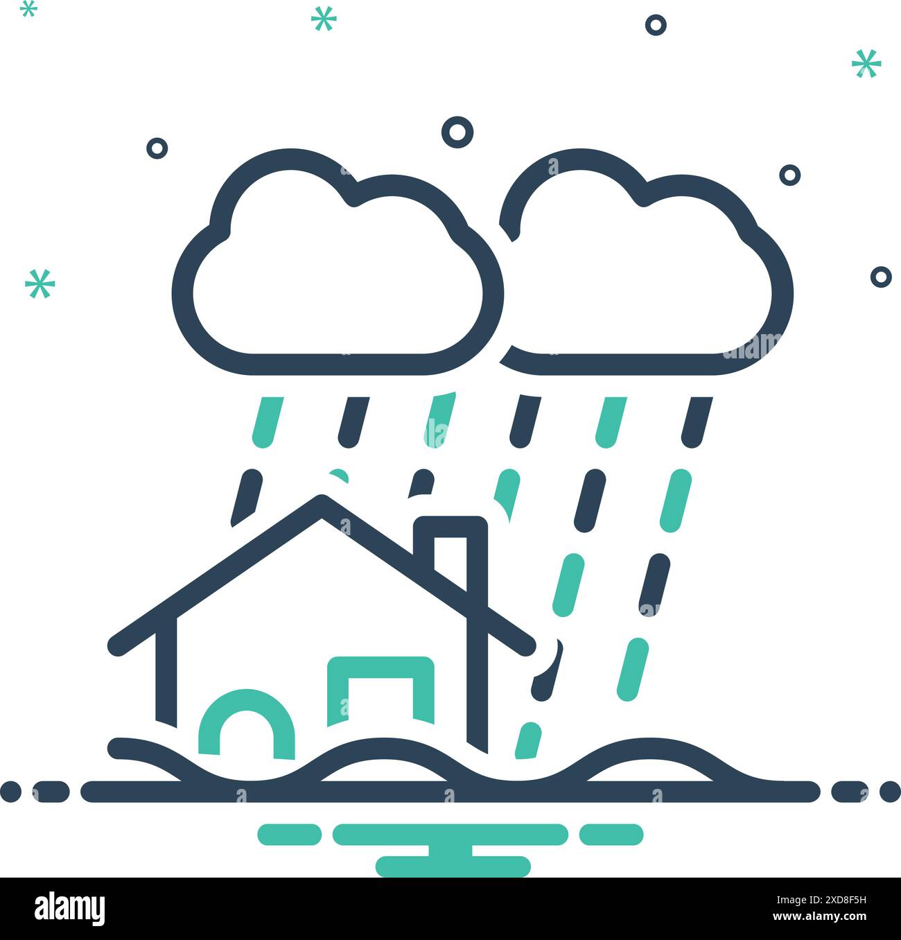 Icon for disaster calamity Stock Vector Image & Art - Alamy