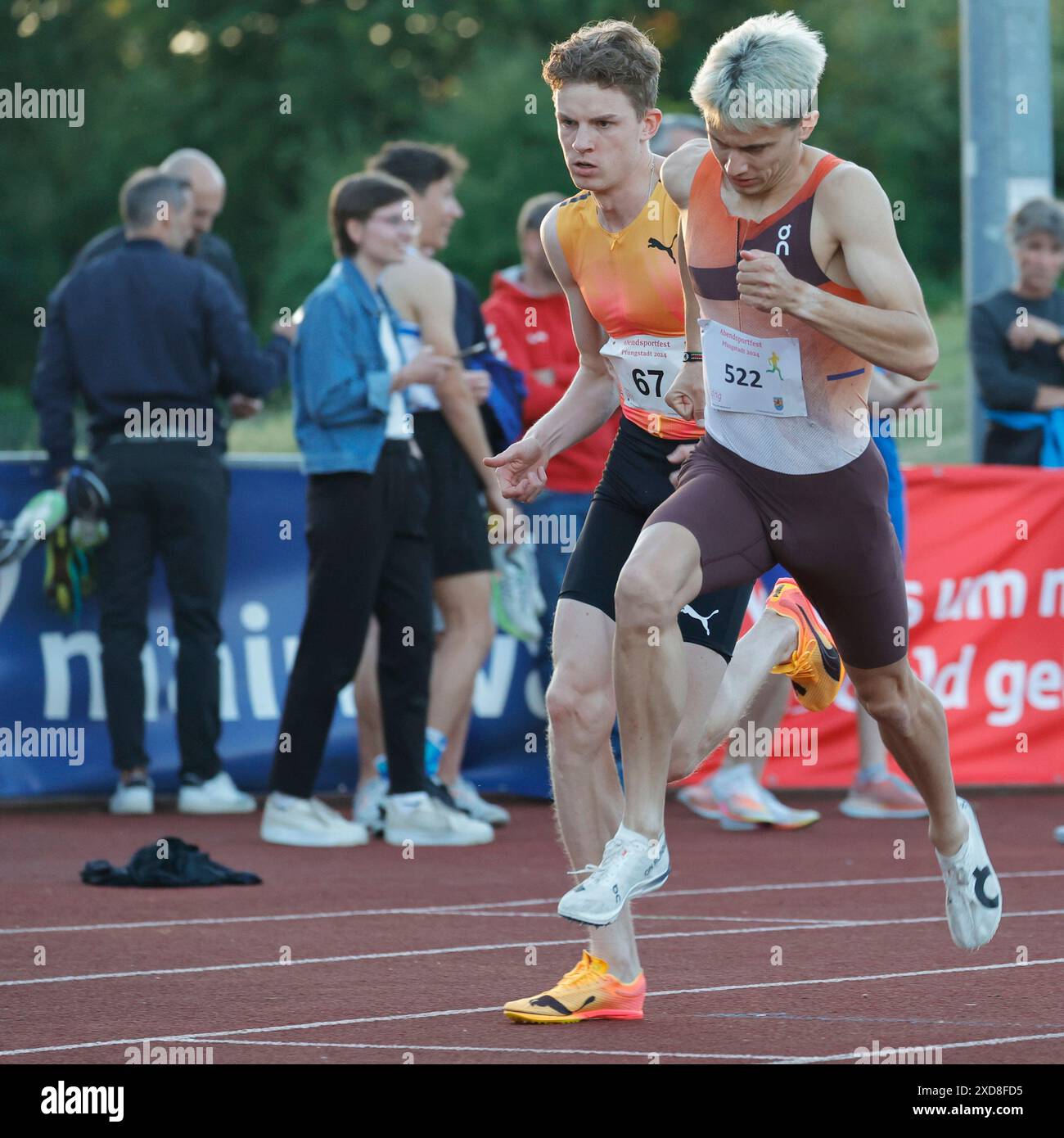 19.06.2024 Leichtathletik Abendsportfest 800m Lauf Sven WAGNER (67 ...