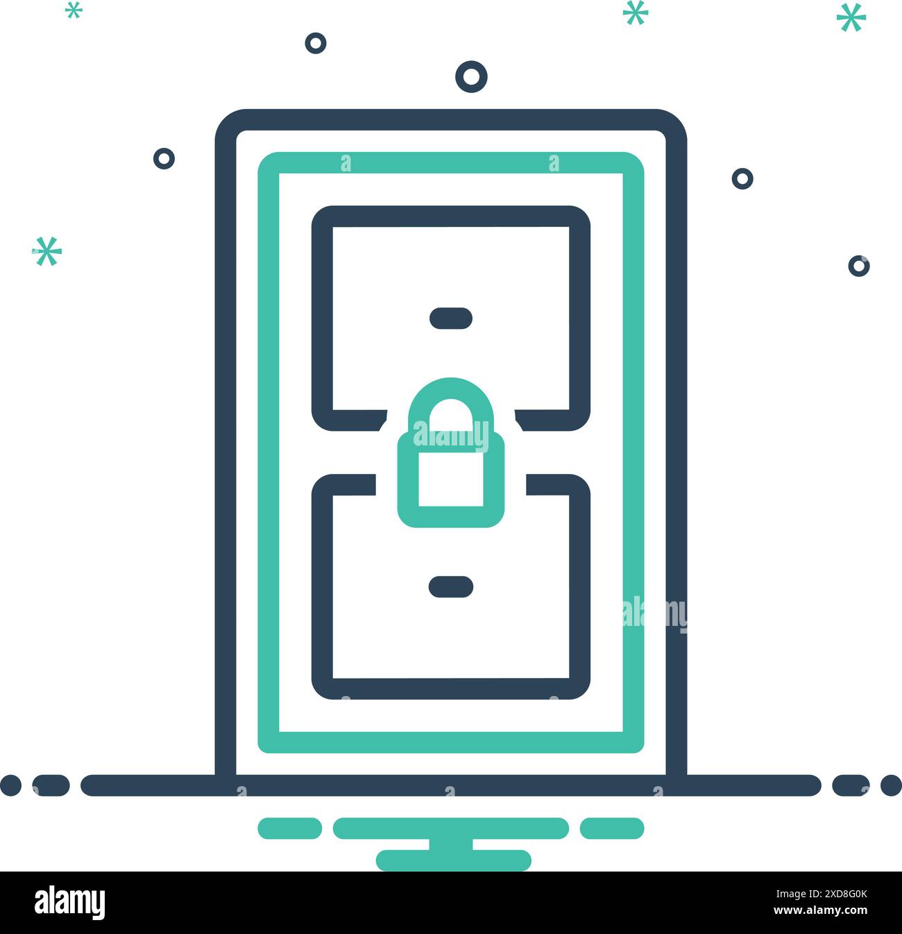 Icon for solid,hard Stock Vector Image & Art - Alamy