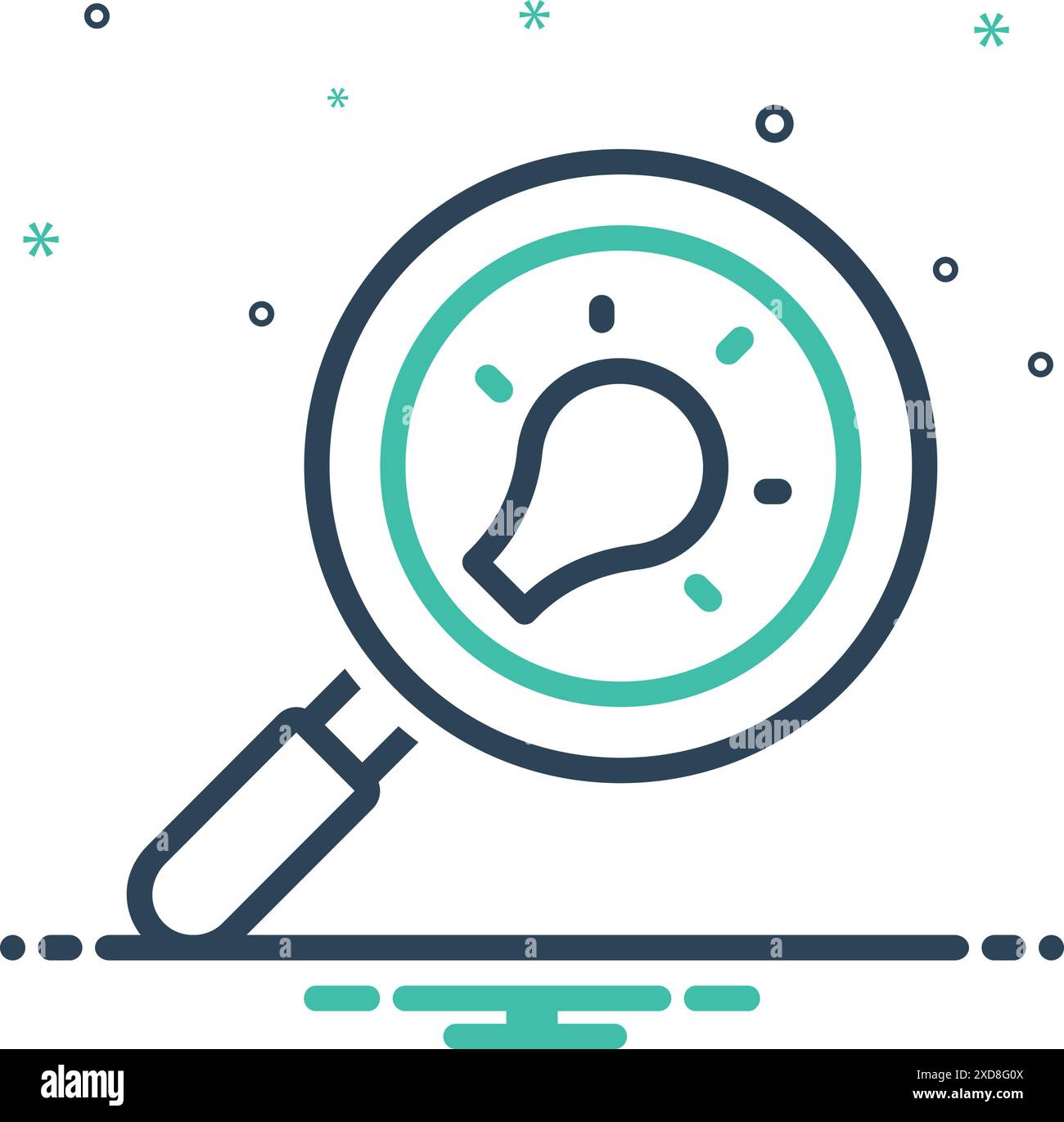 Icon for discovery,detection Stock Vector Image & Art - Alamy
