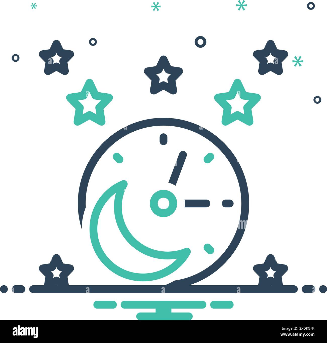 Icon for tonight,this evening Stock Vector Image & Art - Alamy