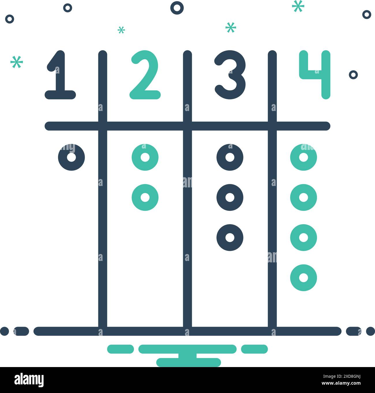 Icon for count,calculation Stock Vector Image & Art - Alamy