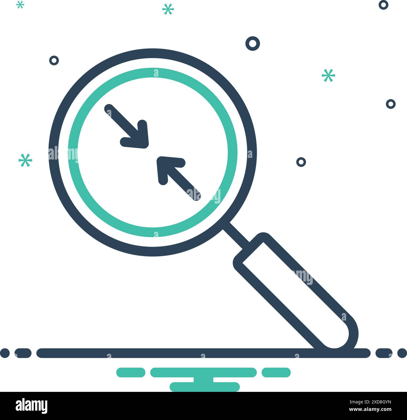 Closer inspection Stock Vector Images - Alamy