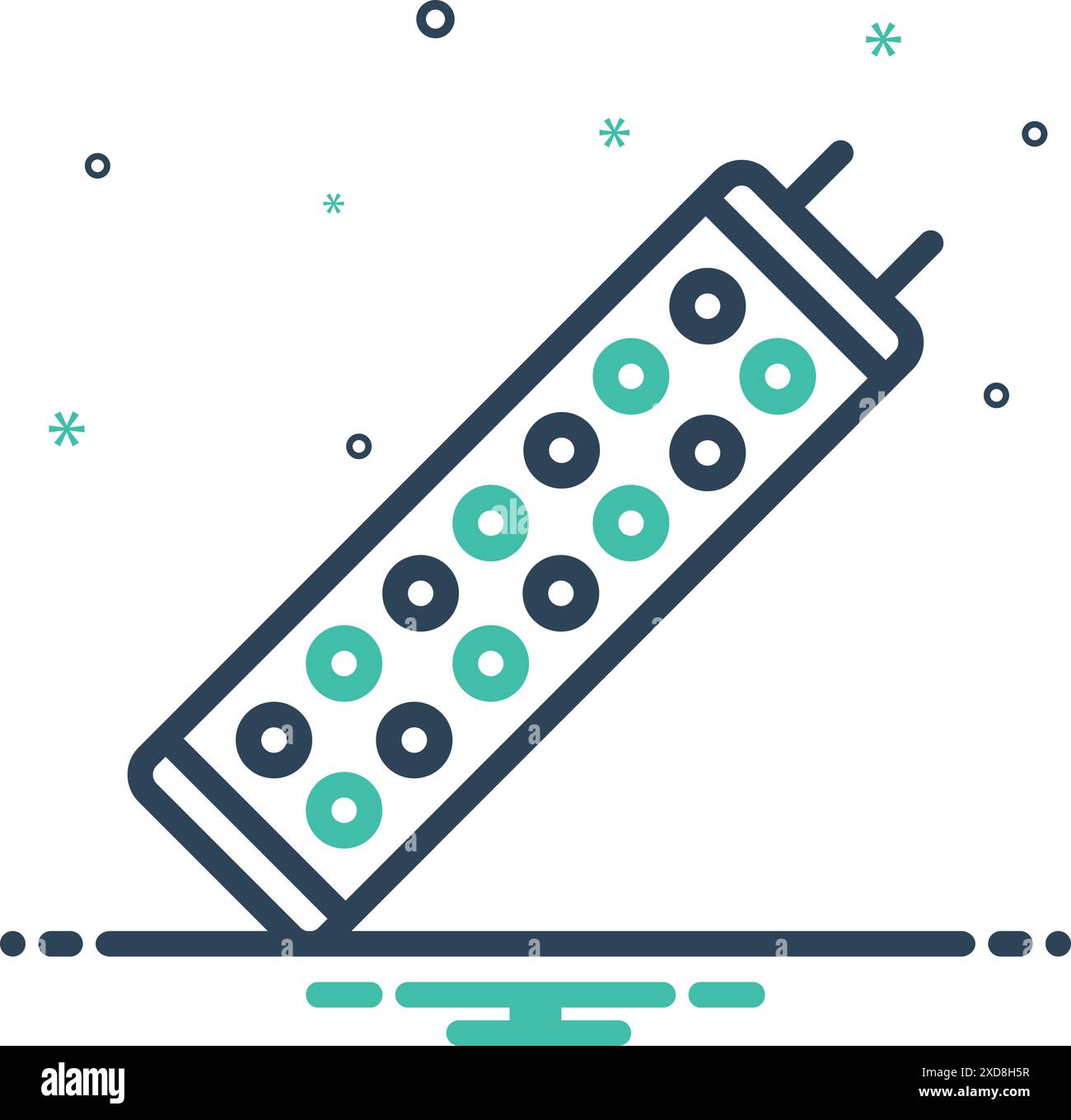 Power strip Stock Vector Images - Alamy