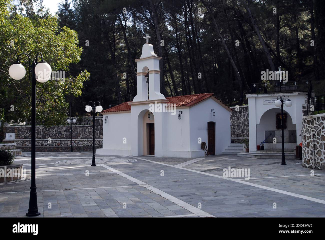 Greece, Dodecanese, Rhodes island Soroni village church of Saint ...