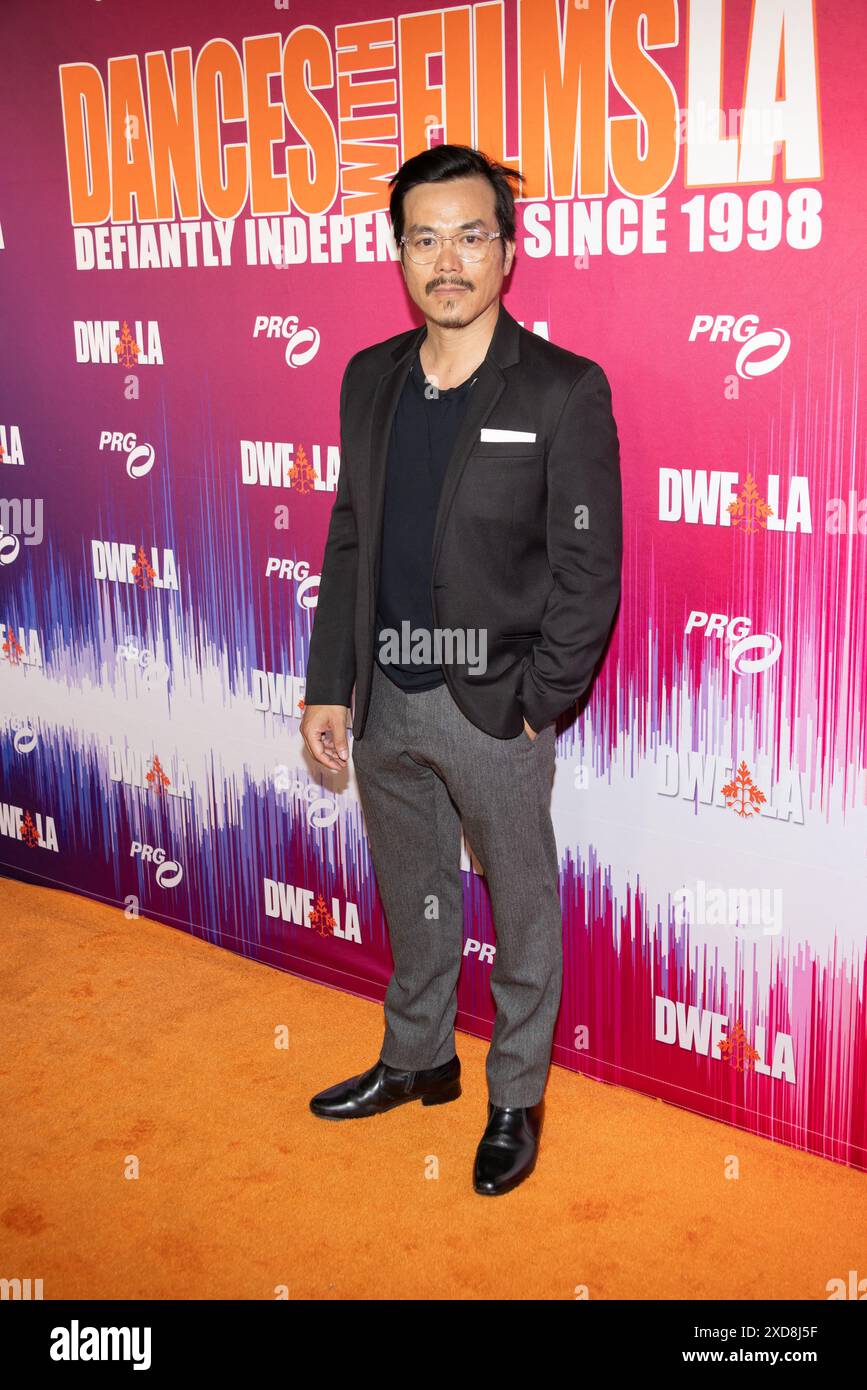 Los Angeles, USA. 20th June, 2024. West Liang arrives at the opening ...