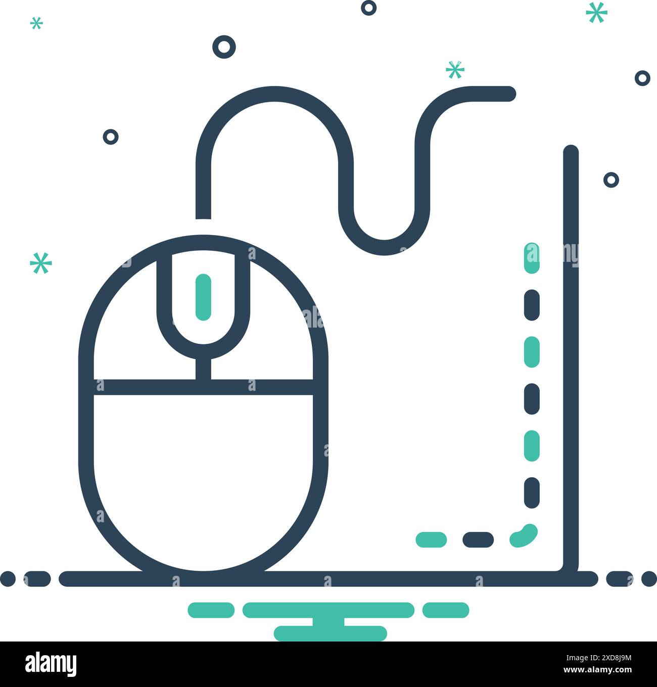 Icon for mouse,click Stock Vector Image & Art - Alamy