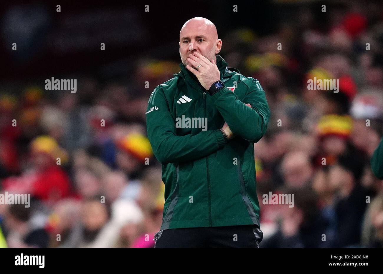 File photo dated 26-03-2024 of Wales manager Rob Page who has been ...