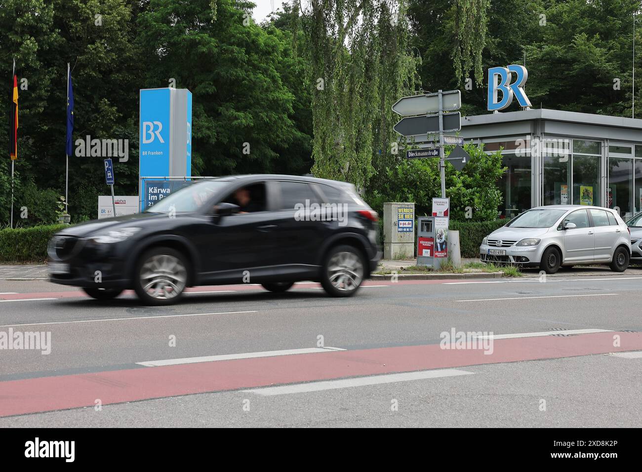 Nuremberg, Germany. 20th June, 2024. Entrance to the premises of ...