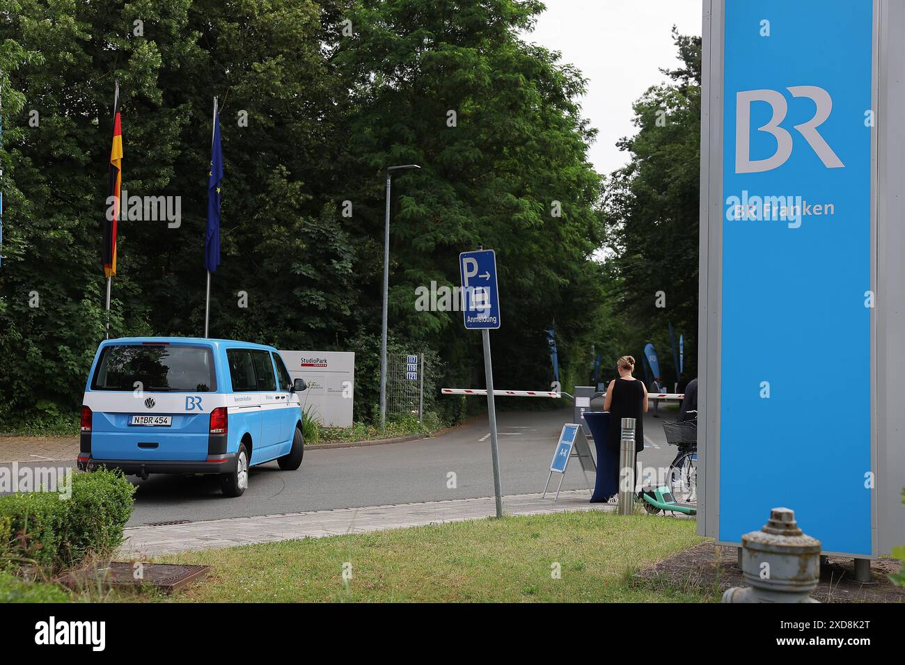 Nuremberg, Germany. 20th June, 2024. Entrance to the premises of ...